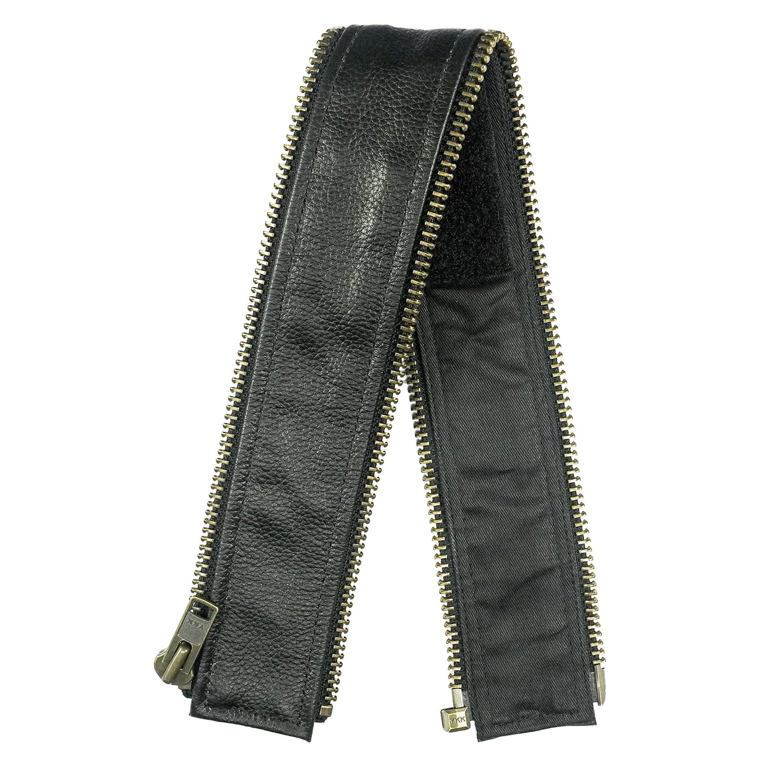 Men's Black Universal Vest Expander Panel with Antique Zip - Blue Star ...